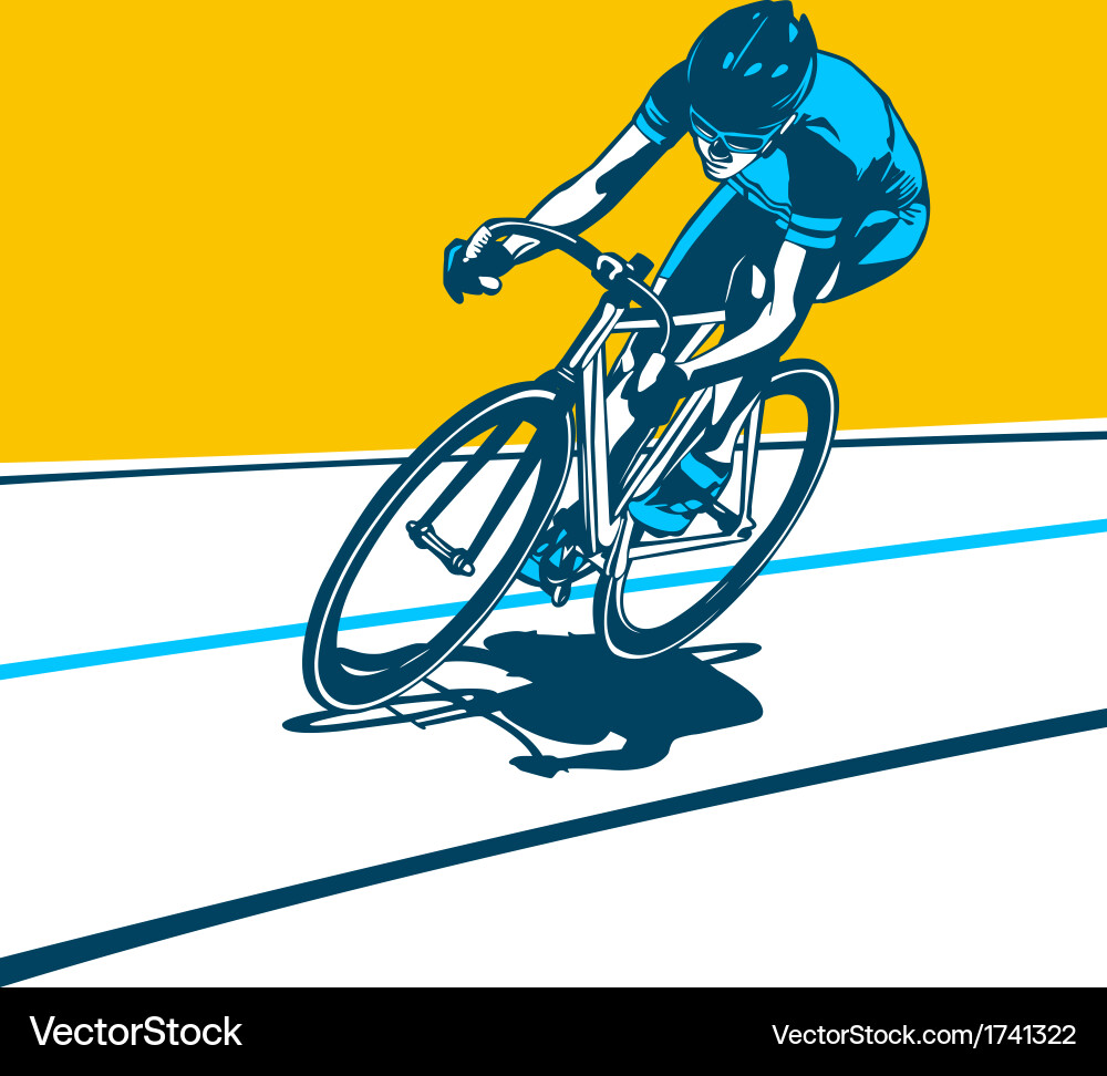 Biker Royalty Free Vector Image - VectorStock