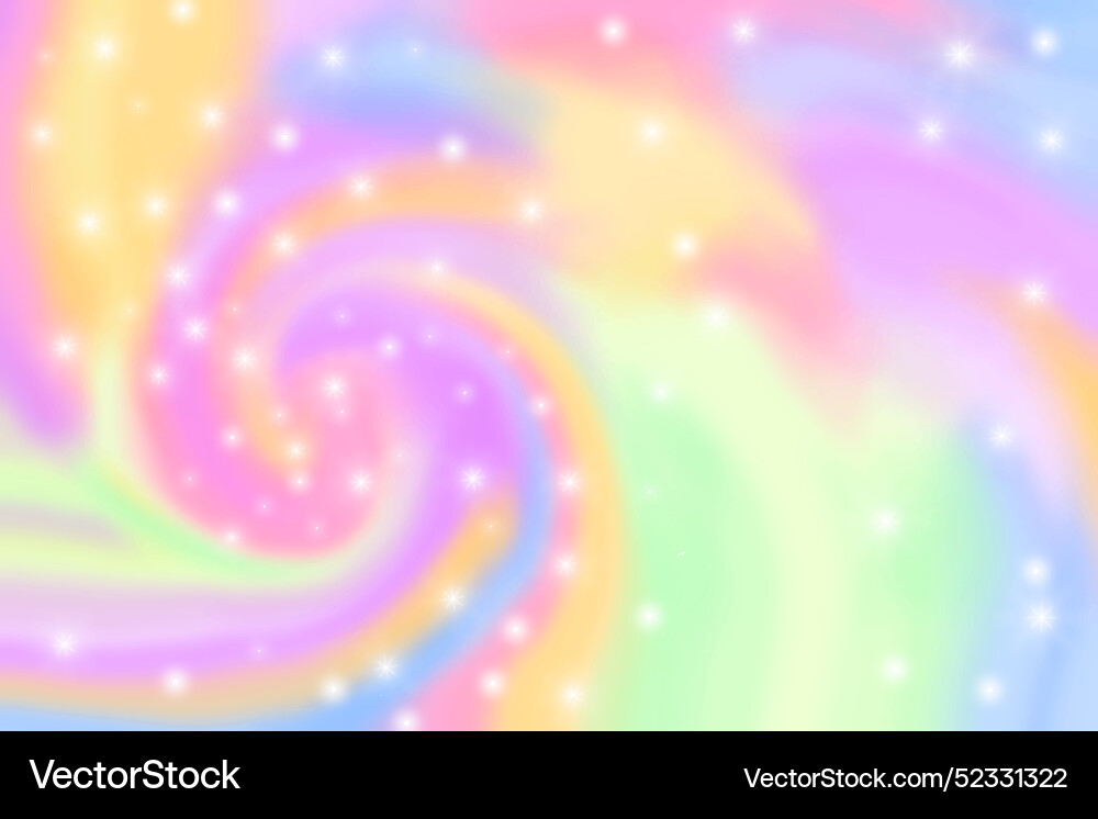 Hand drawn rainbow glitter background Royalty Free Vector
