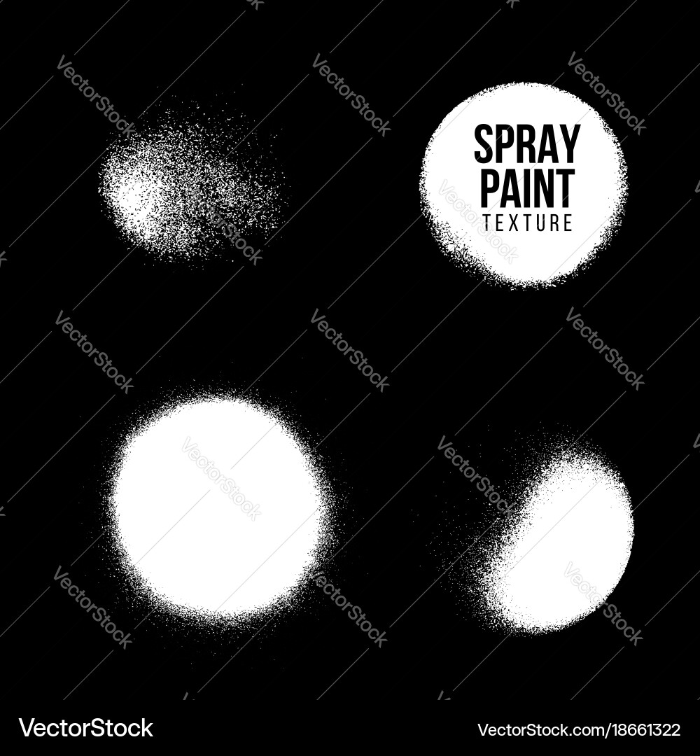 Spray paint splatter texture Royalty Free Vector Image