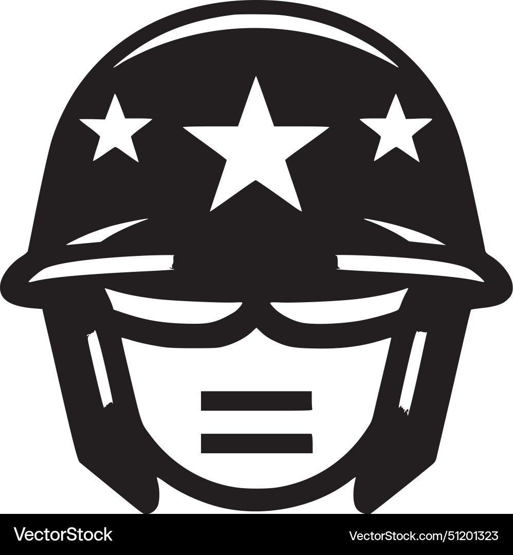 Army - minimalist and simple silhouette Royalty Free Vector