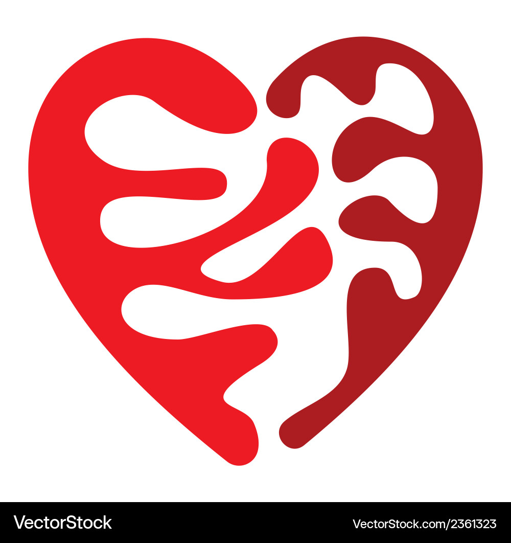 Srce ludo Royalty Free Vector Image - VectorStock