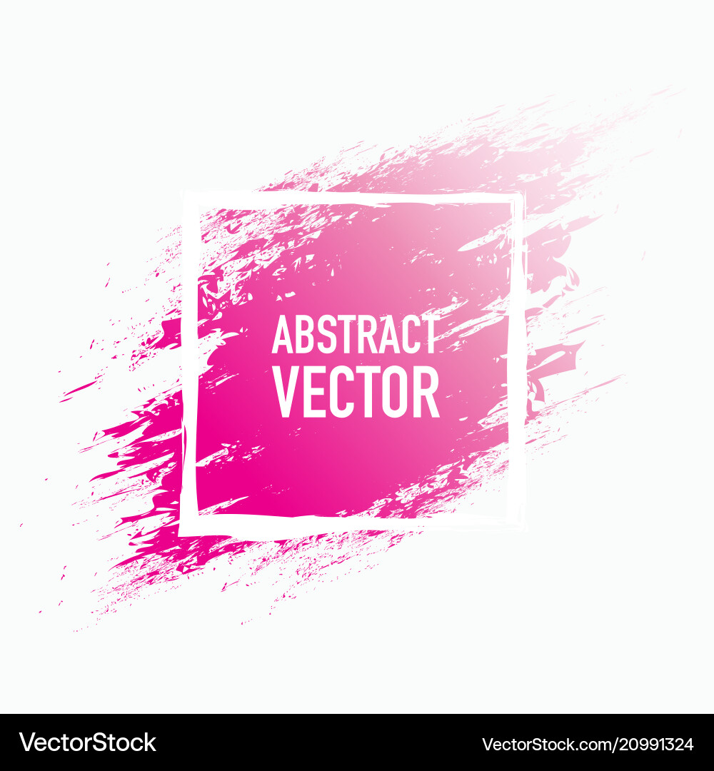 Abstract splash pink Royalty Free Vector Image