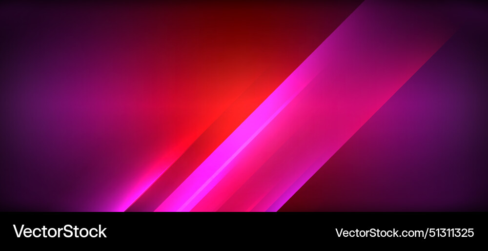 Vibrant red and purple background with glowing Vector Image