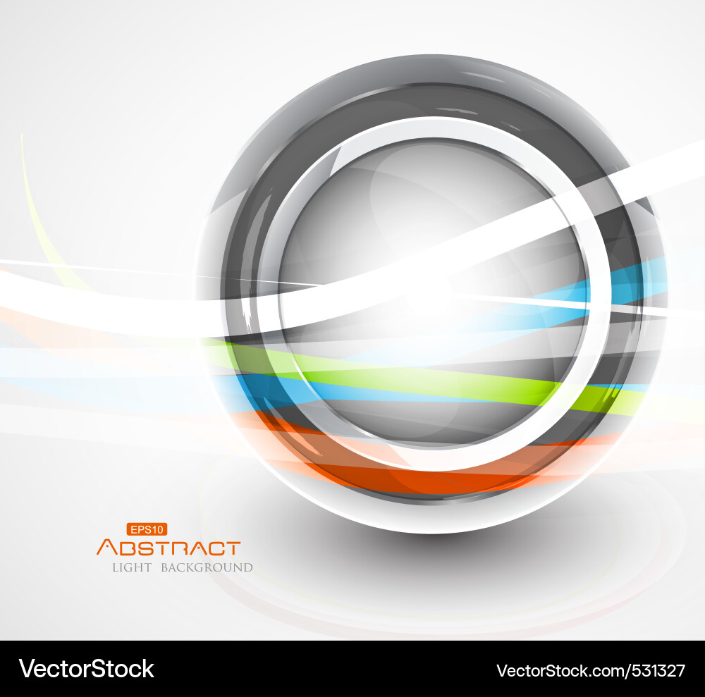 Abstract Modern Circular Background Royalty Free Vector