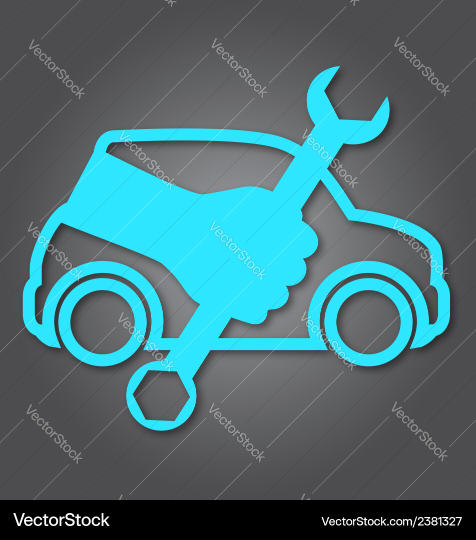Auto repair design Royalty Free Vector Image - VectorStock