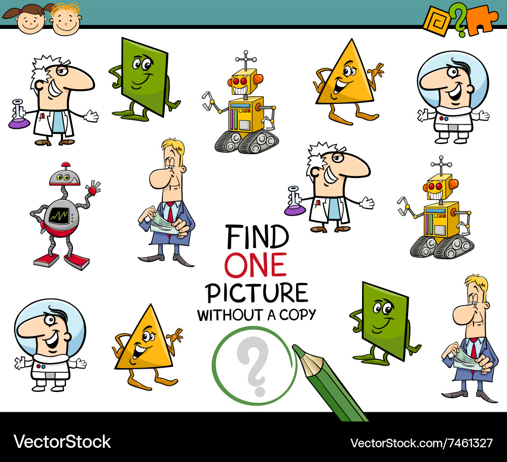 Education preschool task for kids Royalty Free Vector Image