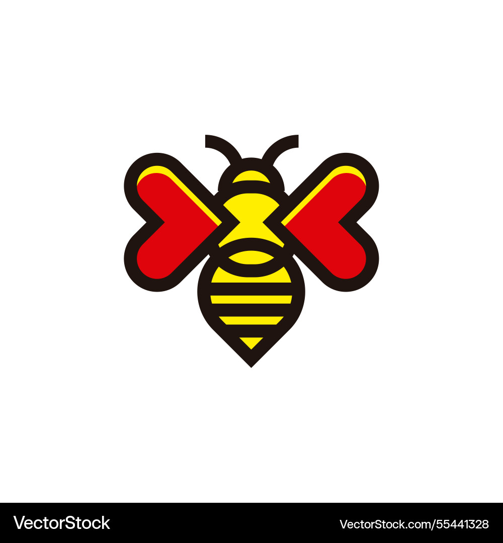Bee Royalty Free Vector Image - VectorStock
