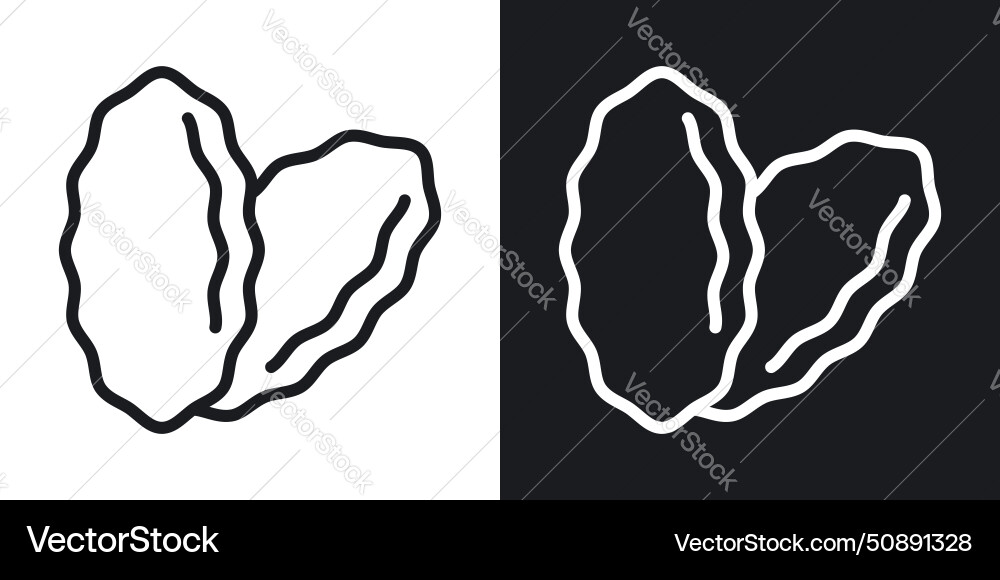 Date fruit icon set palm tree symbol Royalty Free Vector