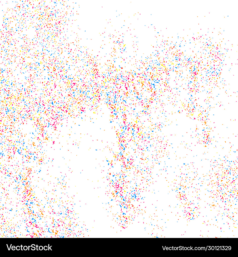 Abstract explosion confetti Royalty Free Vector Image