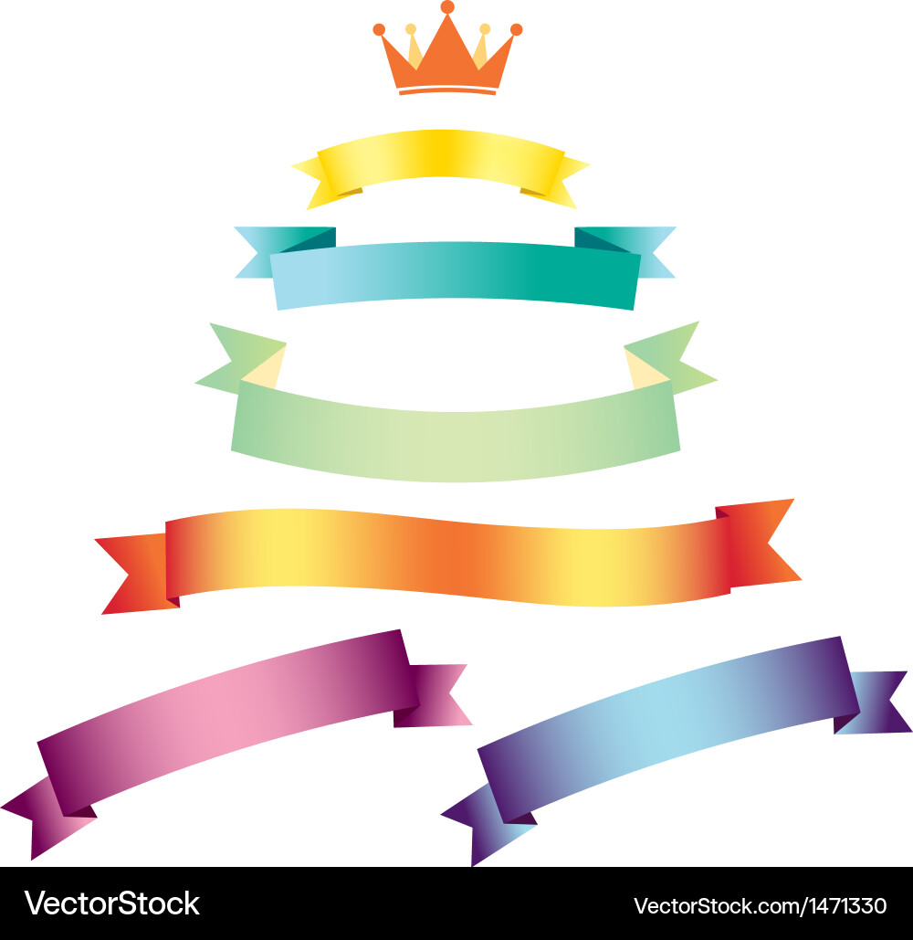 Ribbon Royalty Free Vector Image - VectorStock