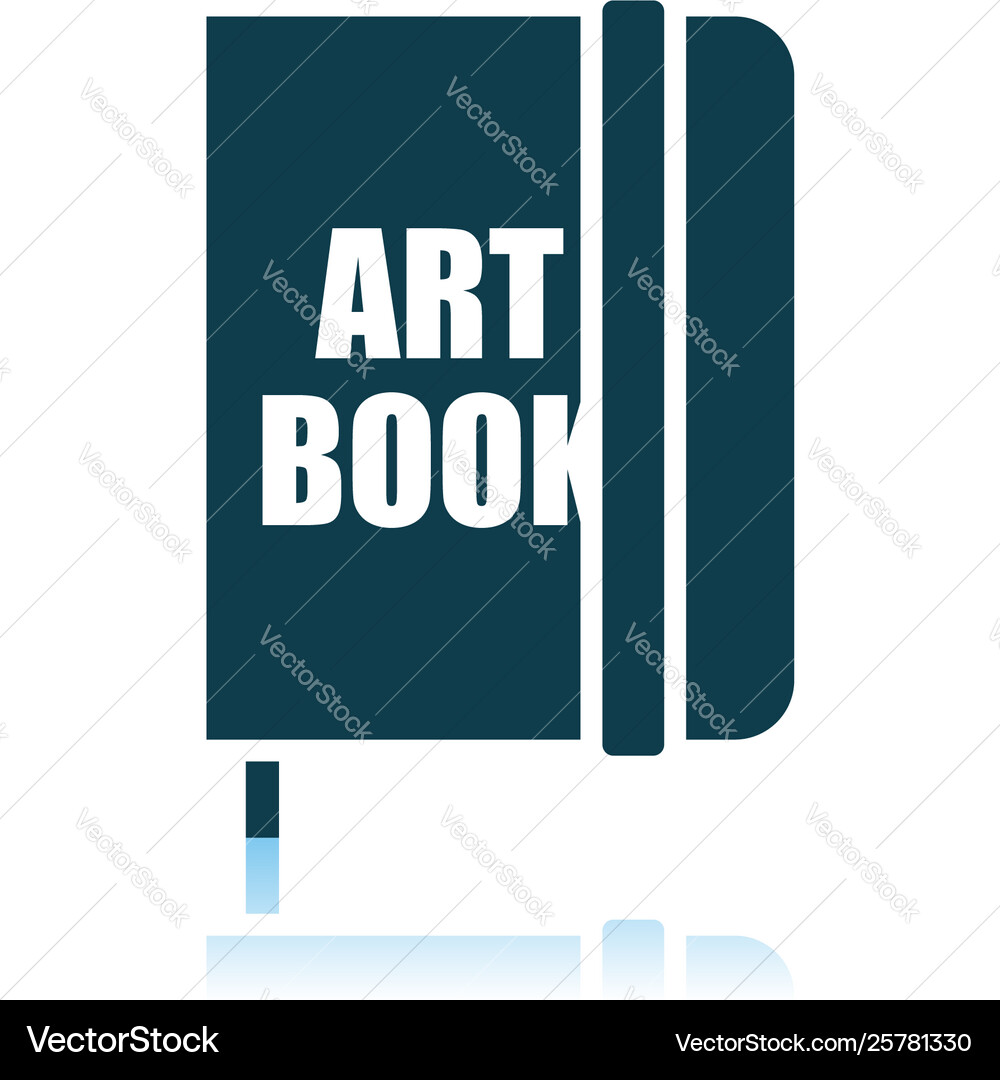 Sketch book icon Royalty Free Vector Image - VectorStock