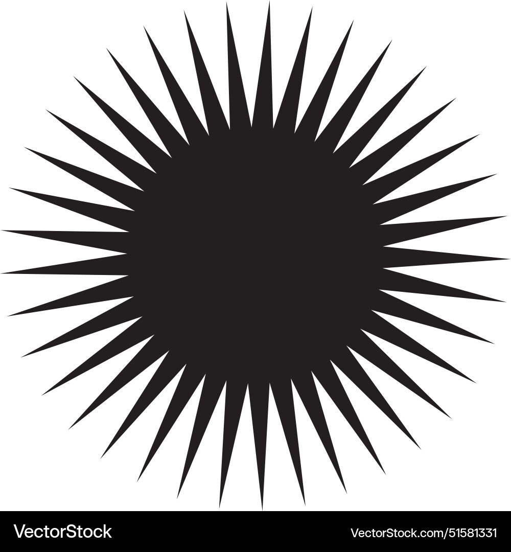 37 point star icon Royalty Free Vector Image - VectorStock