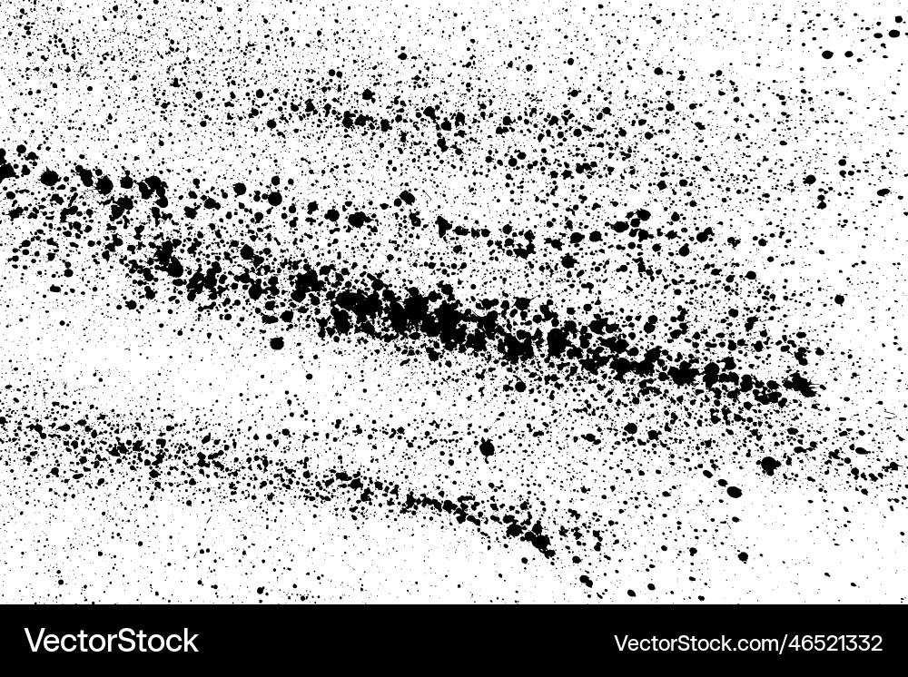 Black paint splatter Royalty Free Vector Image