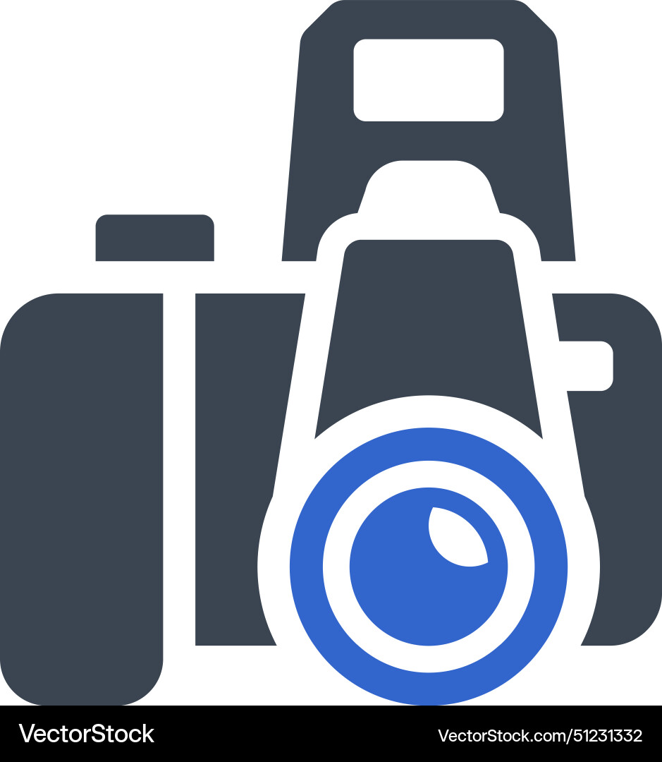 Dslr camera icon Royalty Free Vector Image - VectorStock
