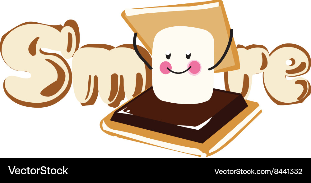 Smore Royalty Free Vector Image - VectorStock