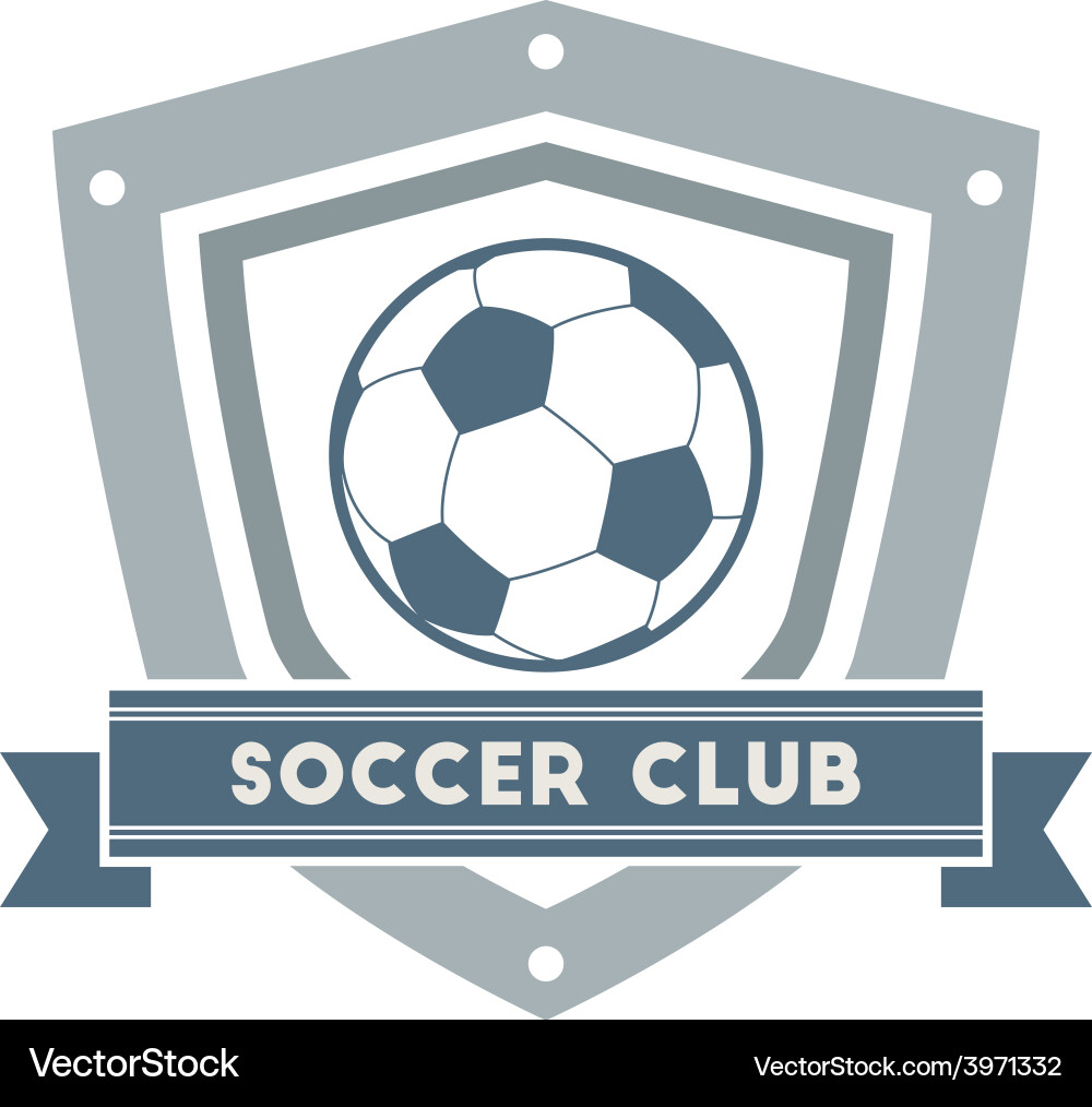 Soccer club Royalty Free Vector Image - VectorStock