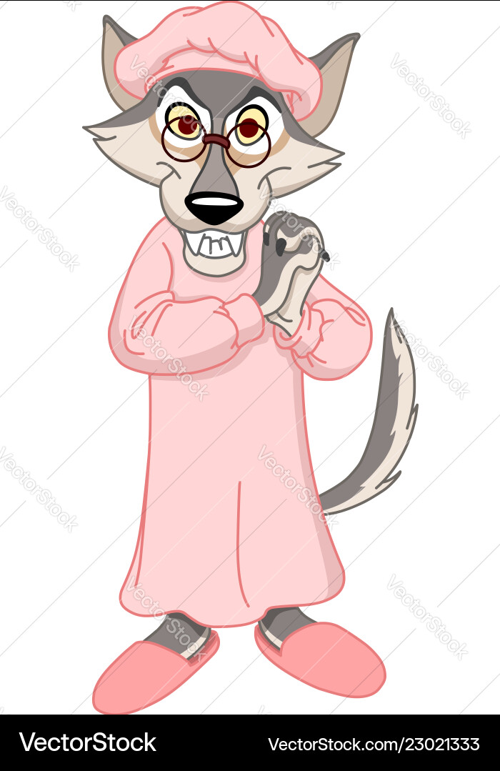 Little Red Riding Hood And The Wolf Drawing