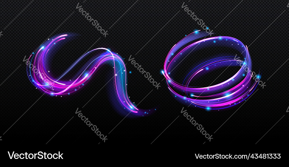 Purple Swirl Background Technology