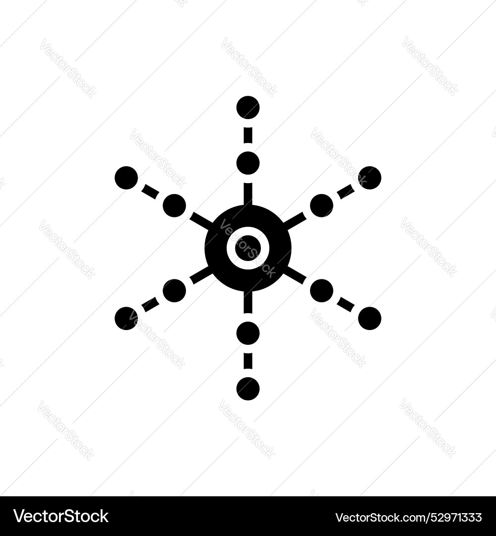 Variety line icon isolated on white background Vector Image