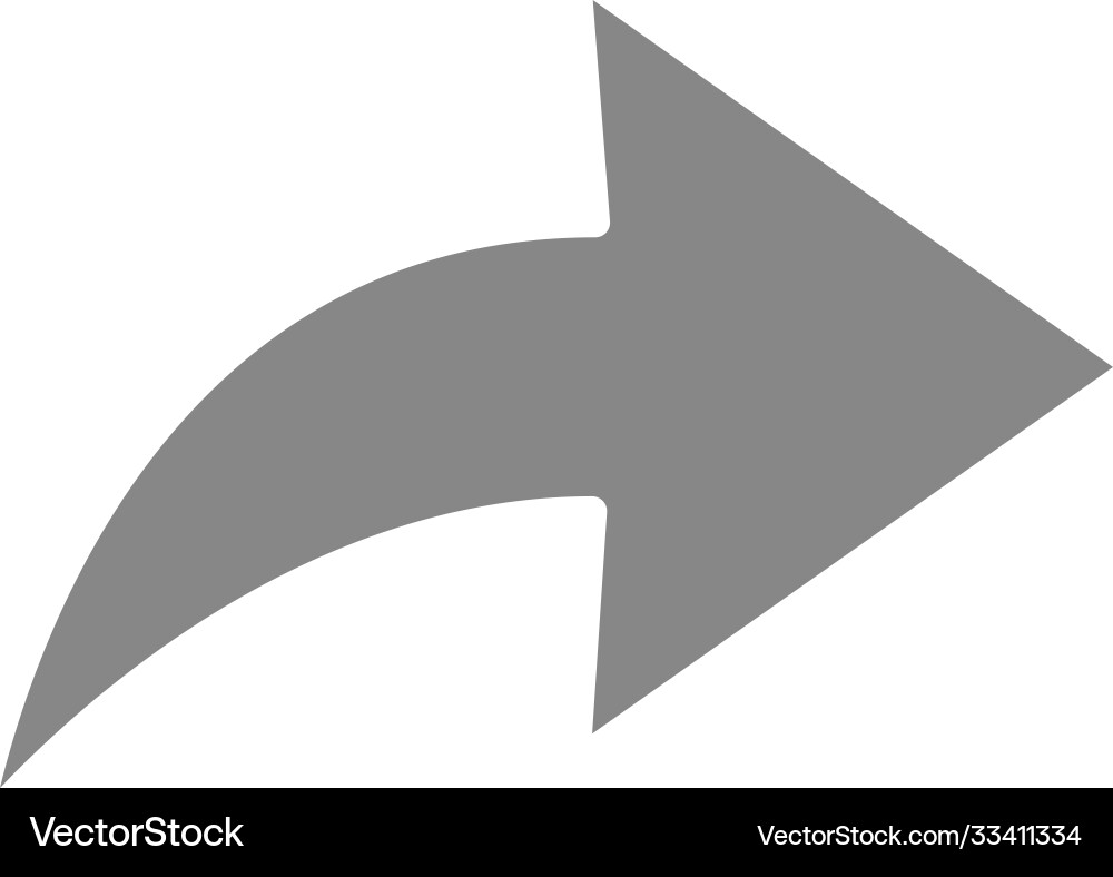 Forward Message Icon - Share Symbol Royalty Free Vector
