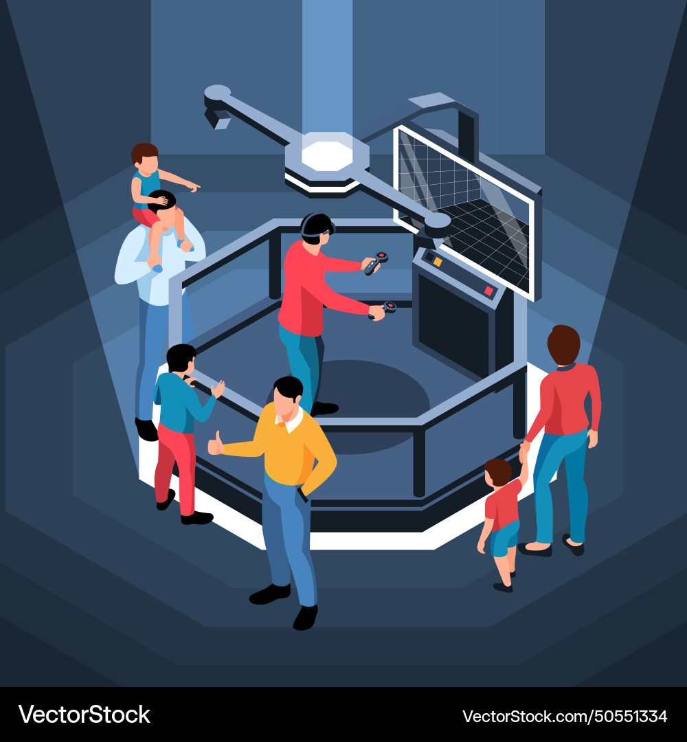 Virtual reality Royalty Free Vector Image - VectorStock