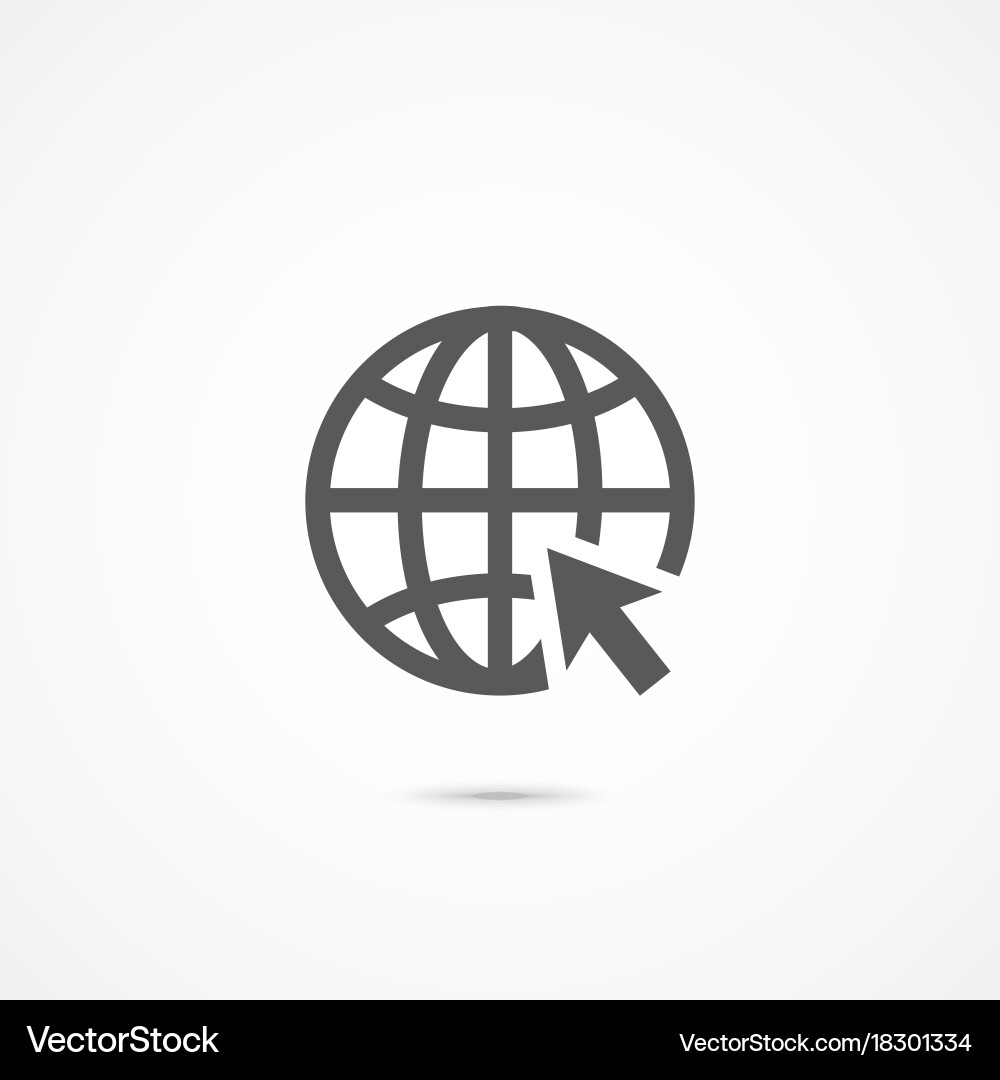 Globe Mouse Cursor Vector Images (over 2,400)