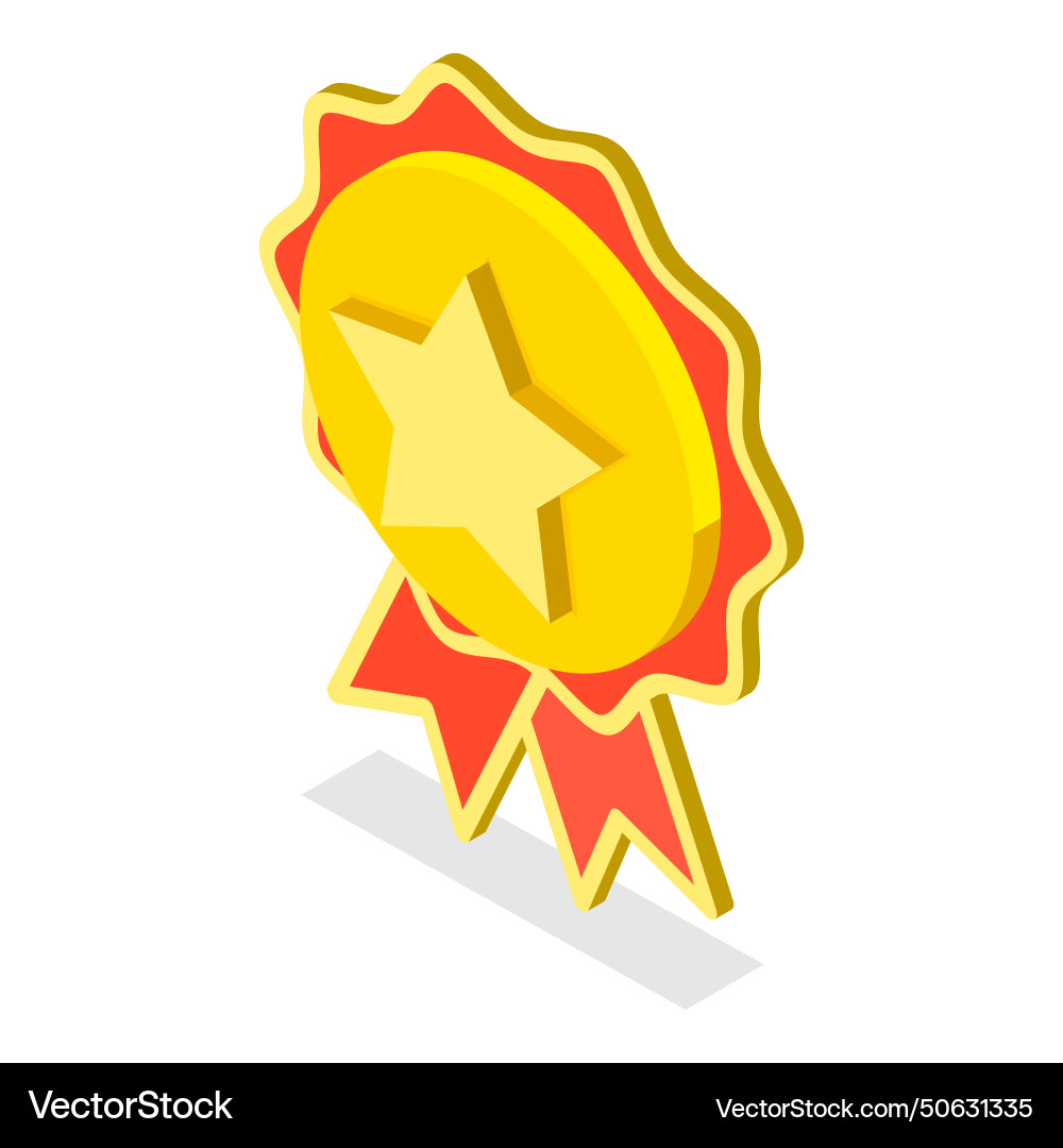 3d isometric flat set of customer loyality Vector Image