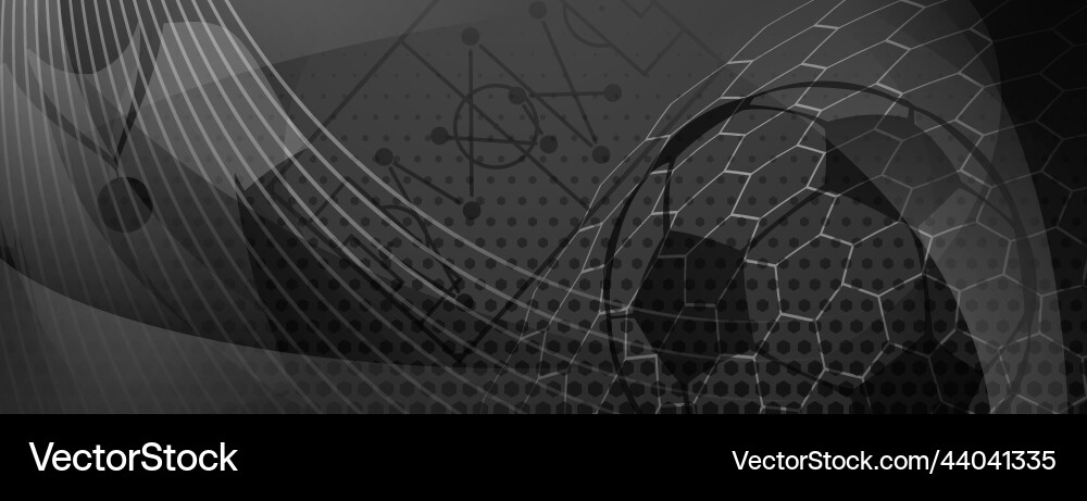 Abstract background on a football theme Royalty Free Vector