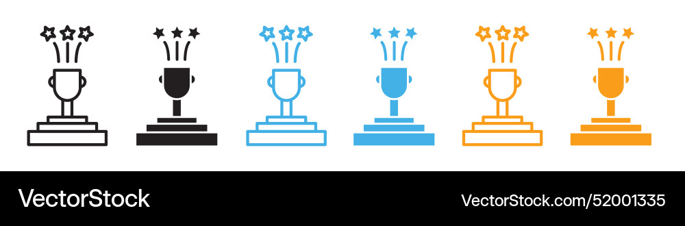 Mastery icon line art Royalty Free Vector Image