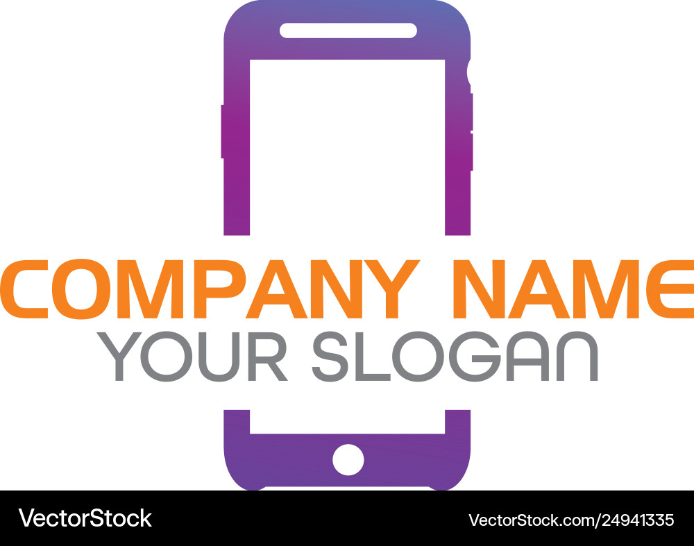 Phone cases logo Royalty Free Vector Image - VectorStock