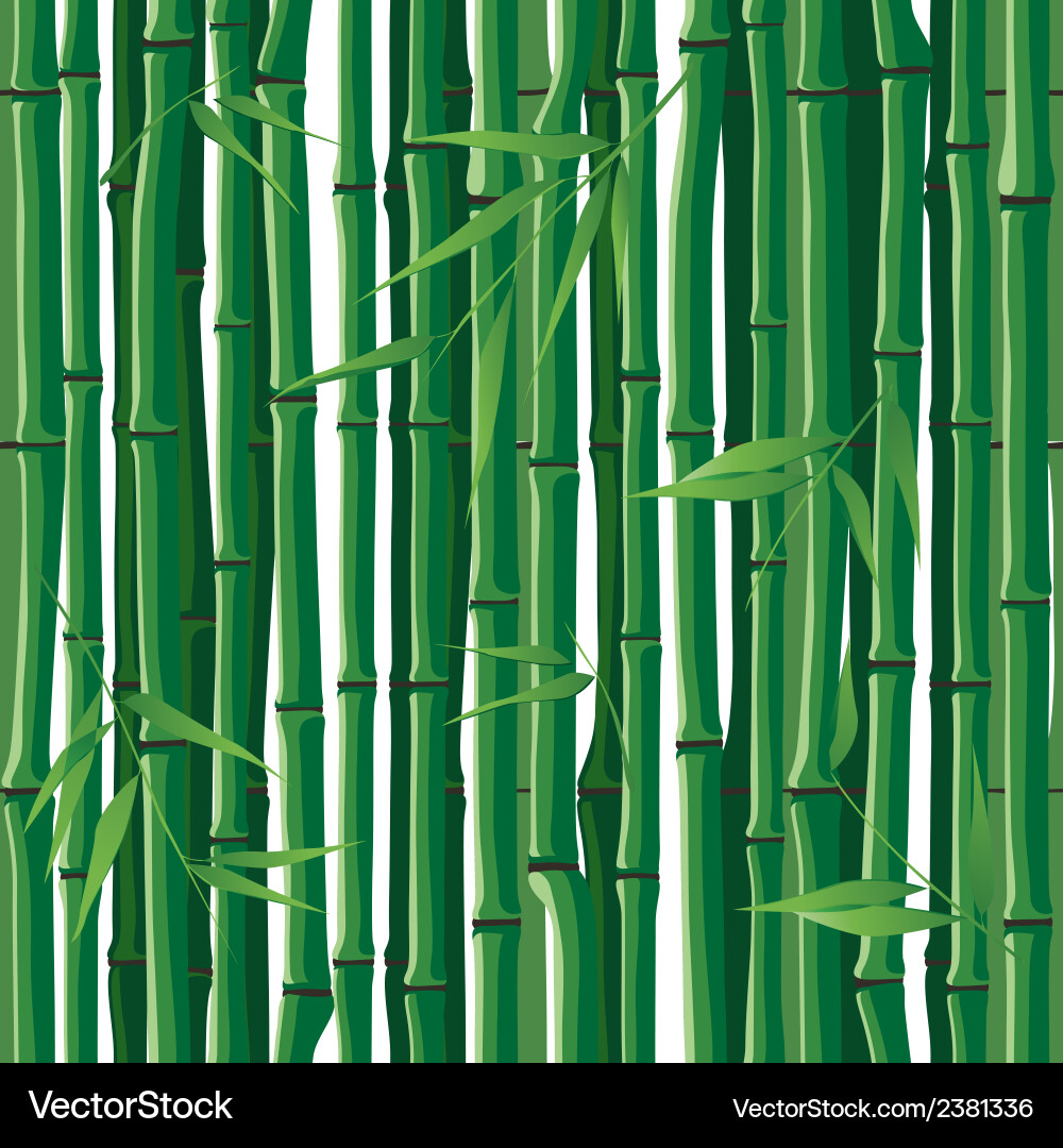 Bamboo seamless Royalty Free Vector Image - VectorStock