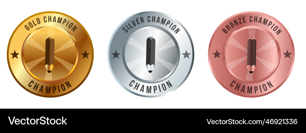 Writing reading competition literature pencil Vector Image