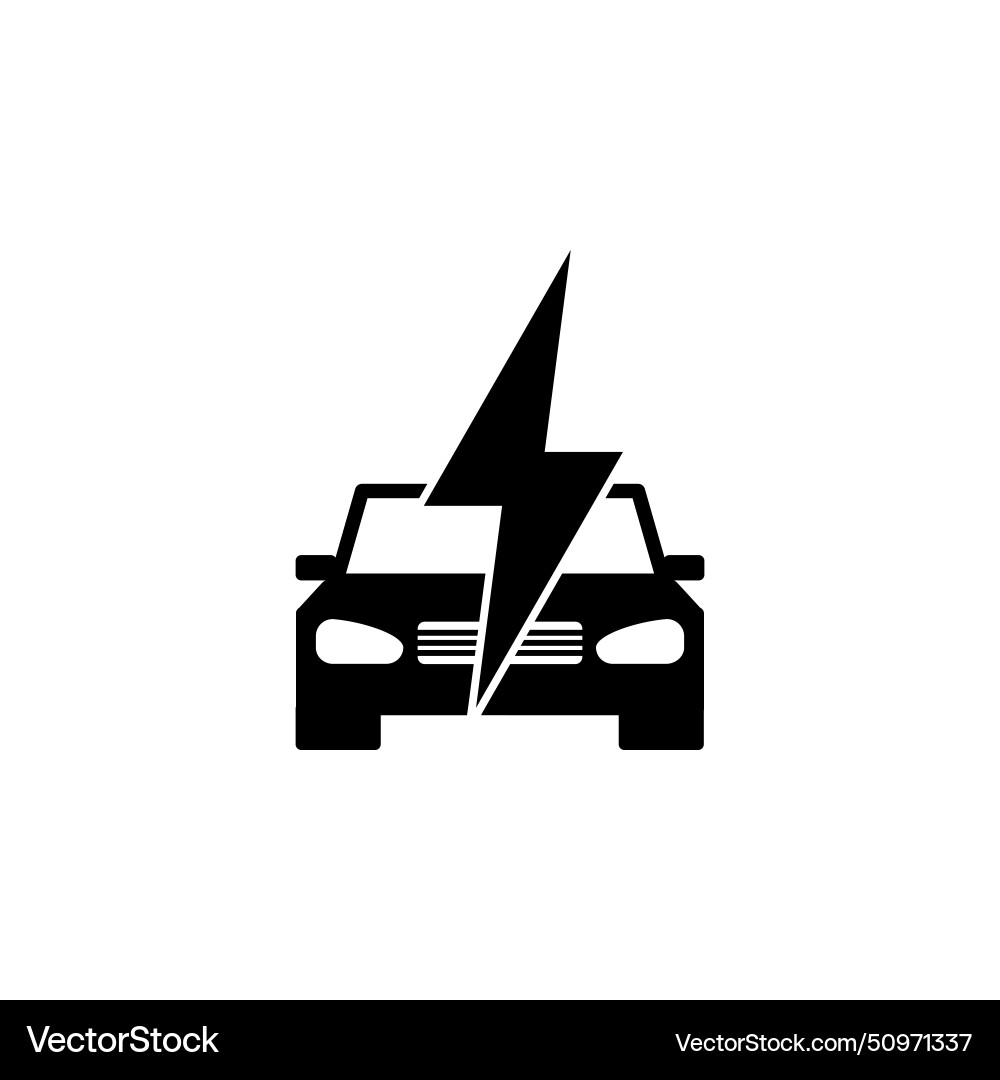 Fast car flat icon Royalty Free Vector Image - VectorStock