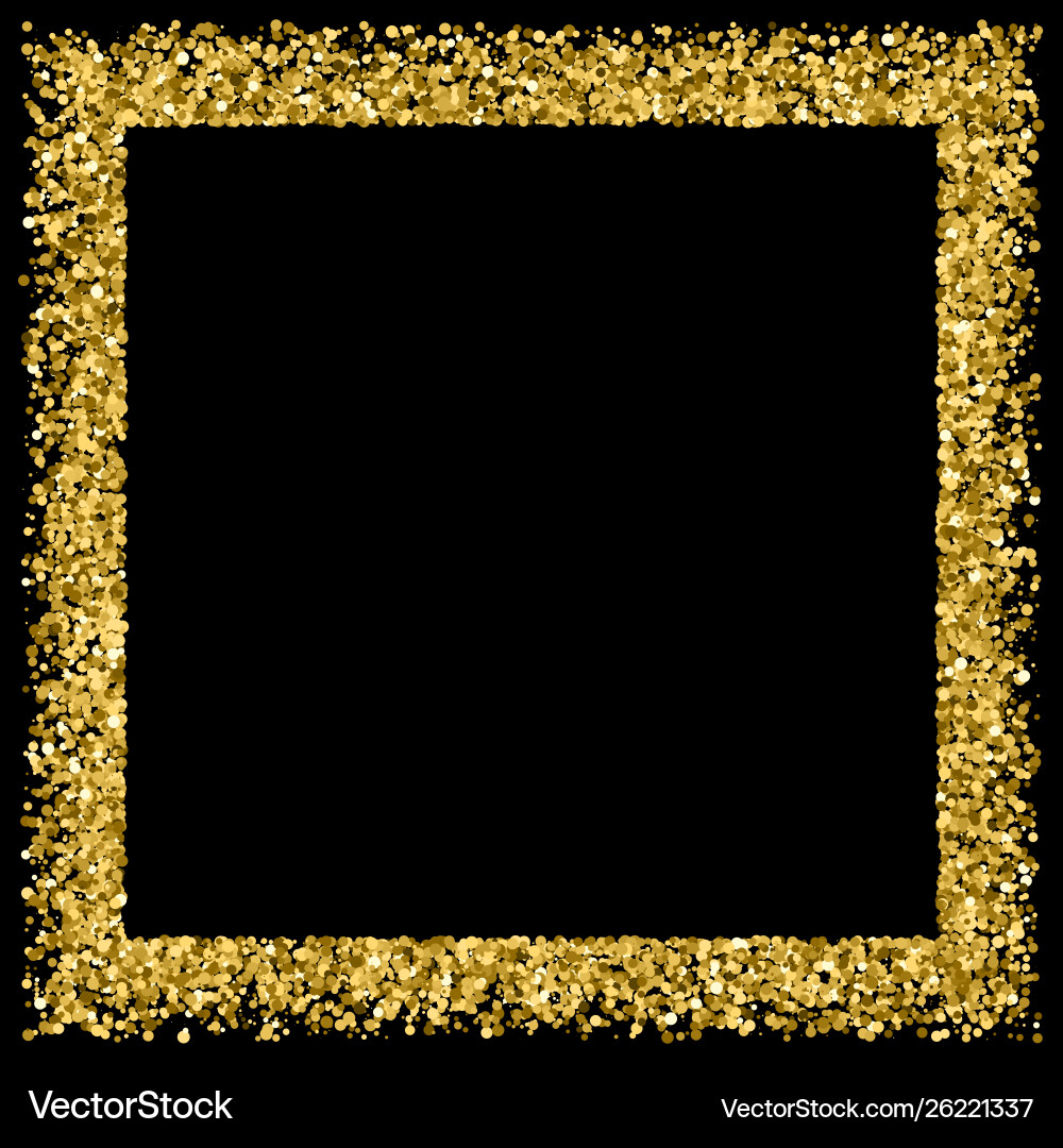 Gold glitter texture Royalty Free Vector Image
