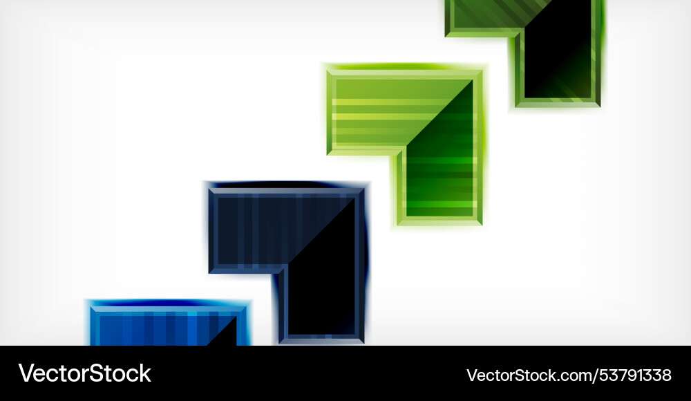 Arrow geometric abstract background Royalty Free Vector