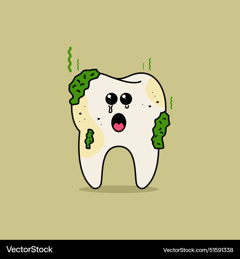 Bad teeth design Royalty Free Vector Image - VectorStock