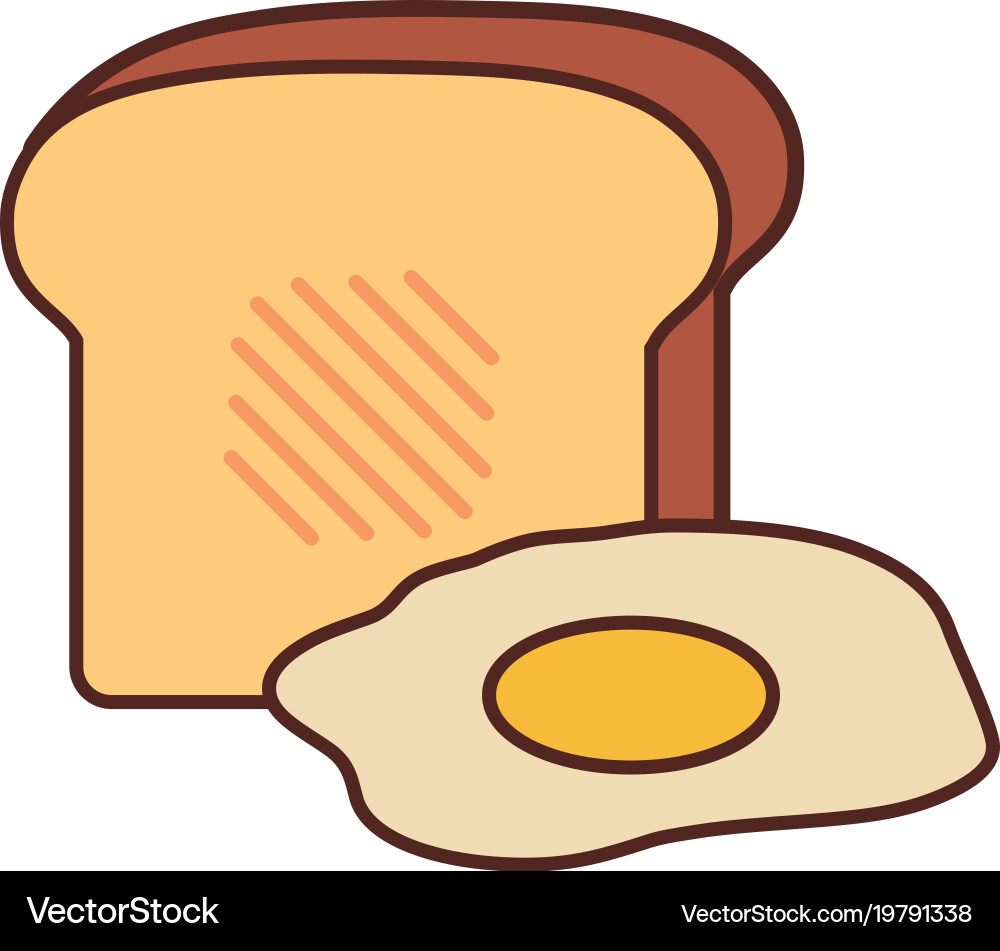 Toast Royalty Free Vector Image - VectorStock