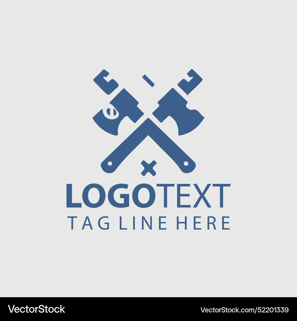 Axe logo Royalty Free Vector Image - VectorStock