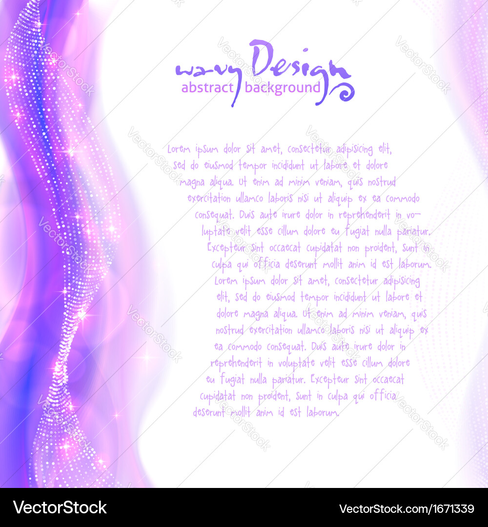 Disco Violet Background with Shimmer Royalty Free Vector