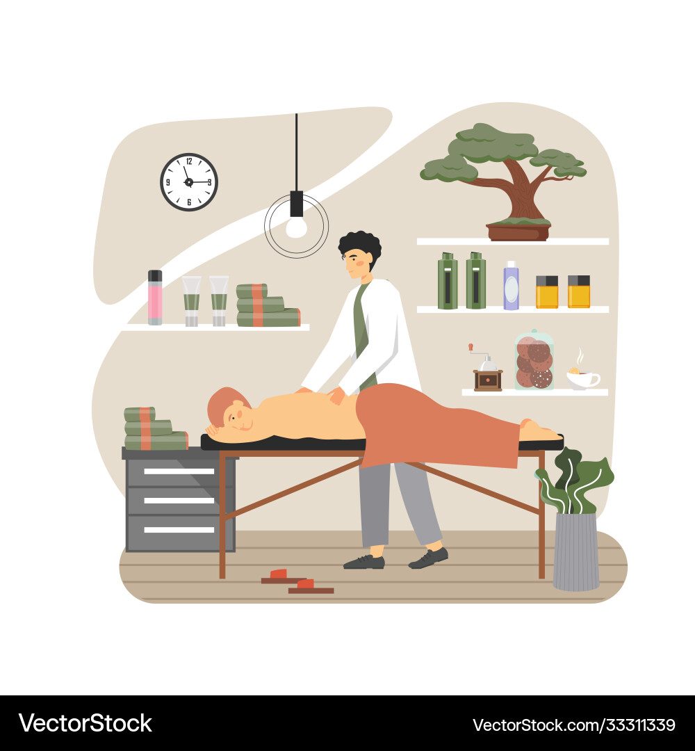 Man Massage Table Vector Images (over 1,000)