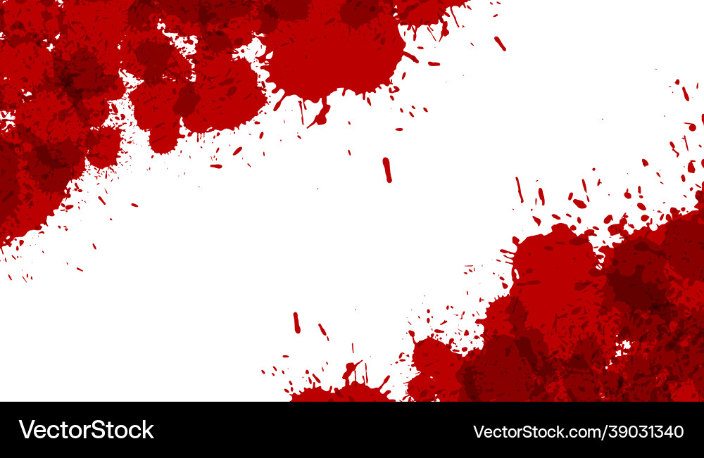 Blood Splatter Texture Royalty Free Vector Image
