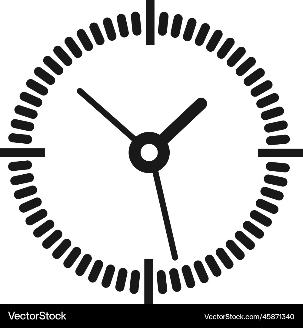 Clock Face Vector