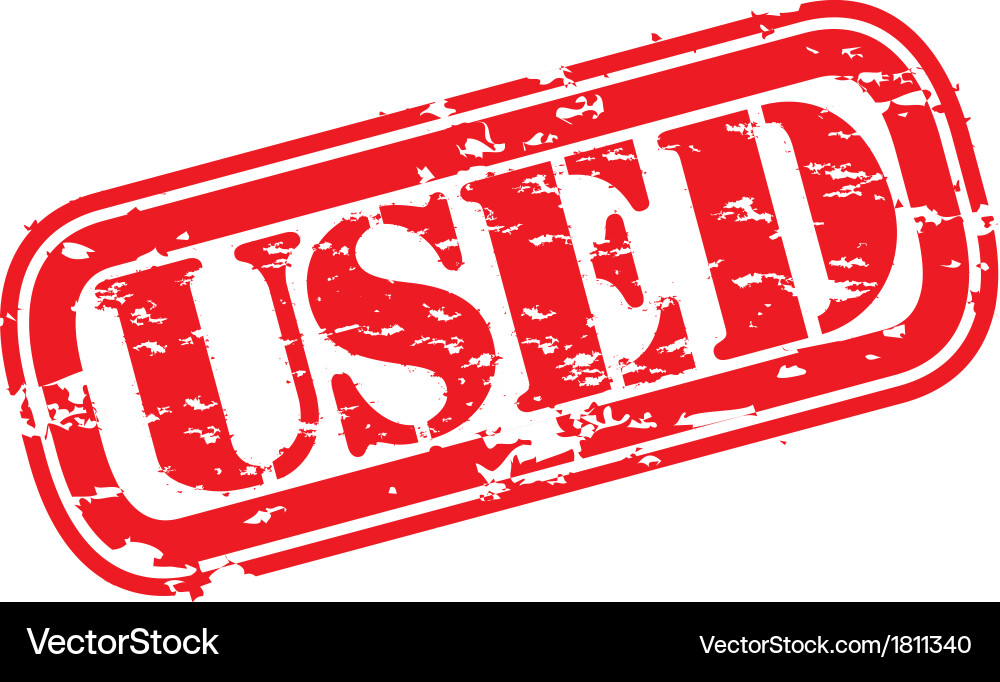Used grunge rubber stamp Royalty Free Vector Image