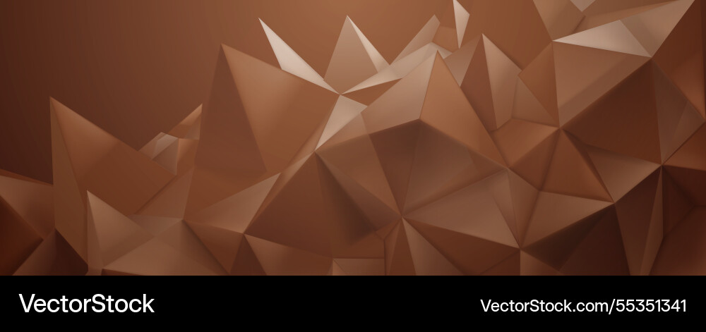 Abstract Brown Geometric Background Royalty Free Vector