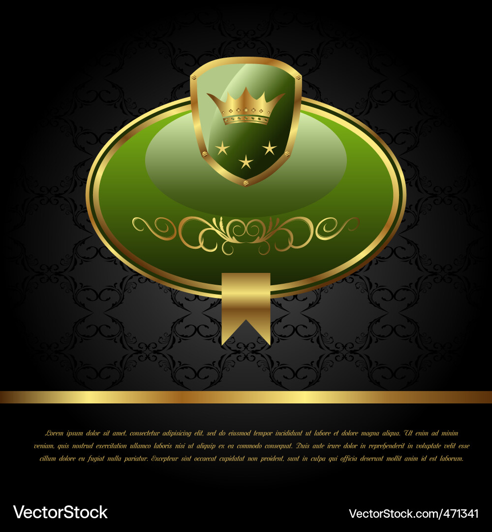 Royal background Royalty Free Vector Image - VectorStock