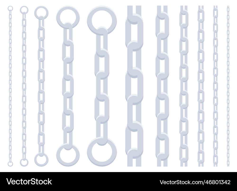 Chain design isolated on white background Vector Image