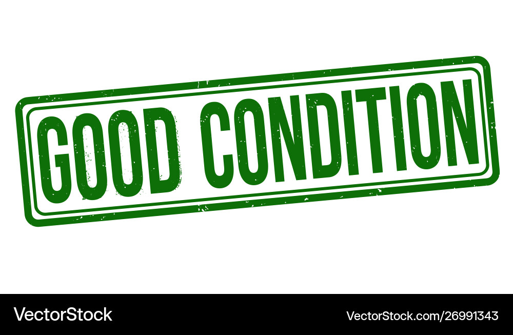 Good condition sign or stamp Royalty Free Vector Image