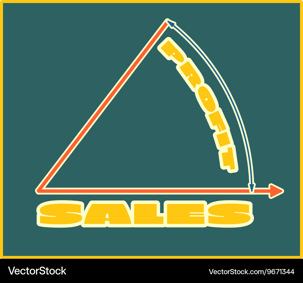 Sales grow up diagramm Royalty Free Vector Image