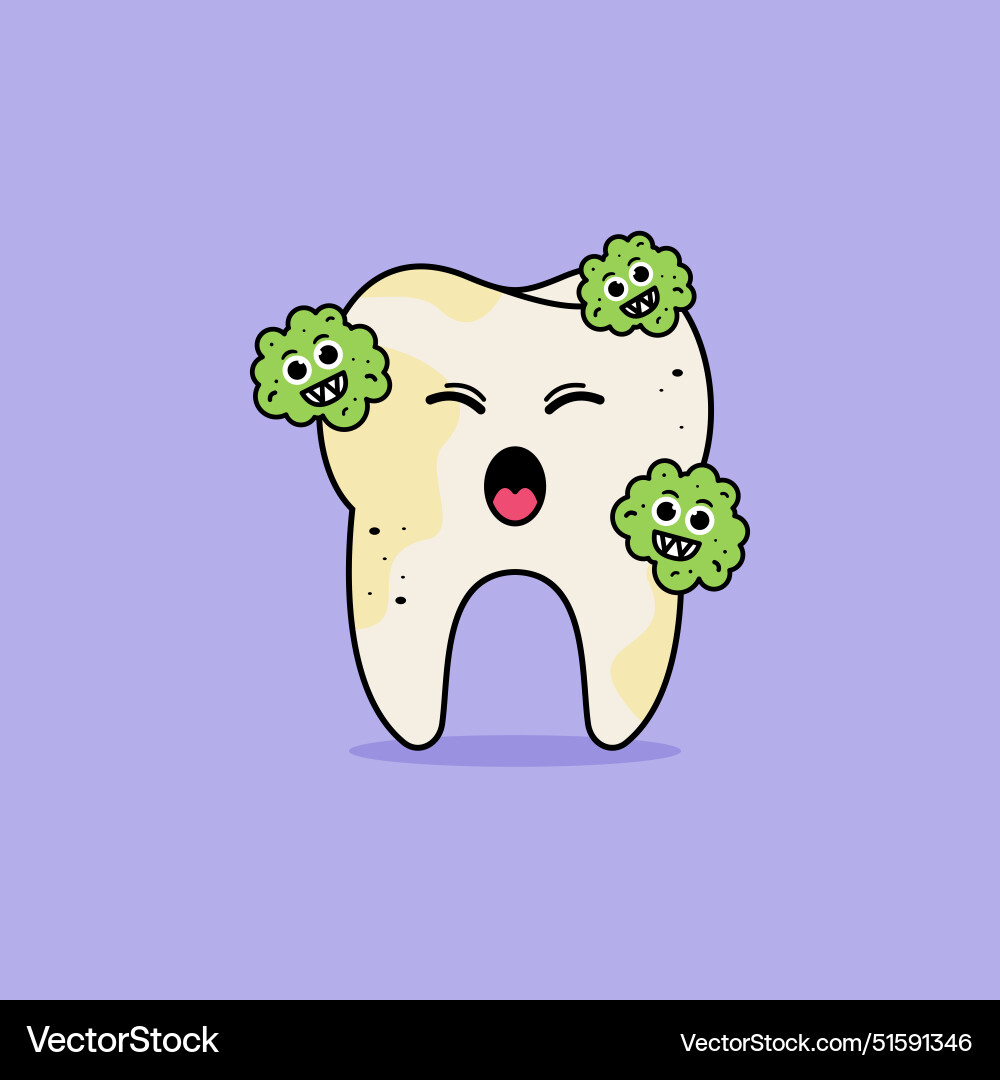 Bad teeth design Royalty Free Vector Image - VectorStock