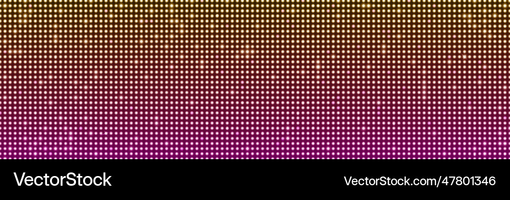 Realistic led screen texture pattern Royalty Free Vector